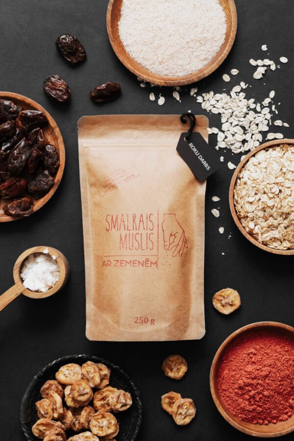 Zemeņu – 250g – Smalkais Muslis